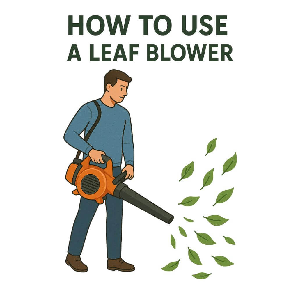 How to Use a Leaf Blower - listzon